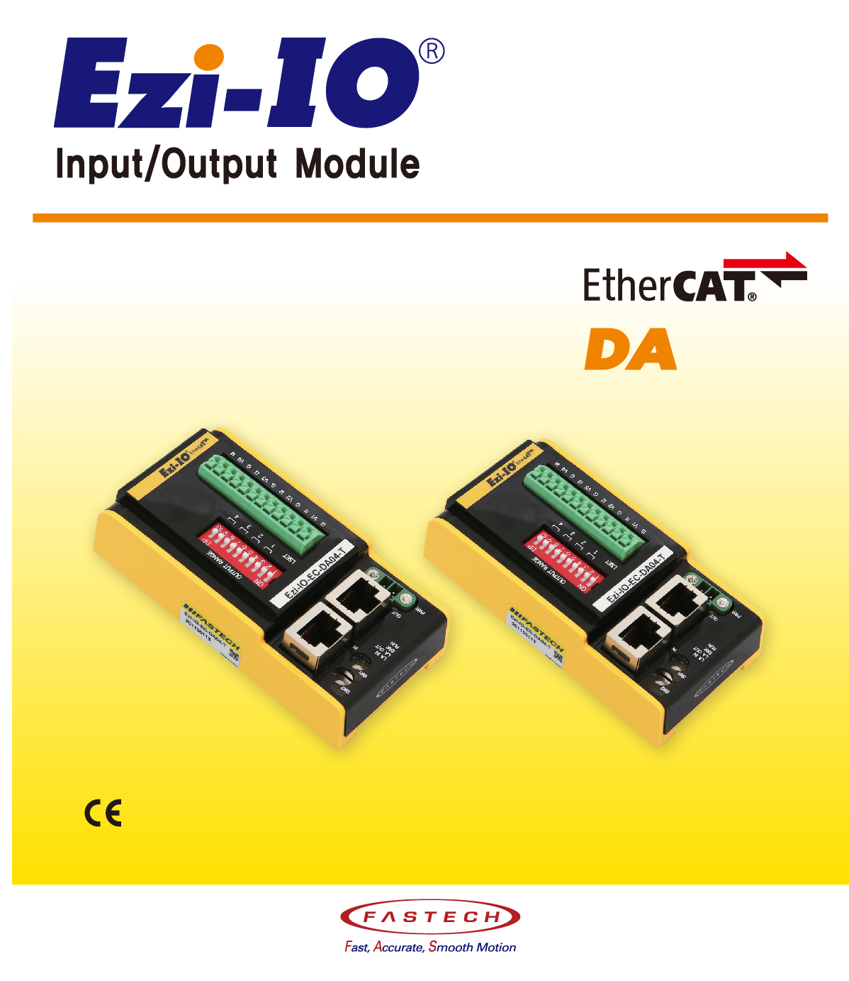 EtherCAT模拟量输出 Ezi-IO-EC-DA系列