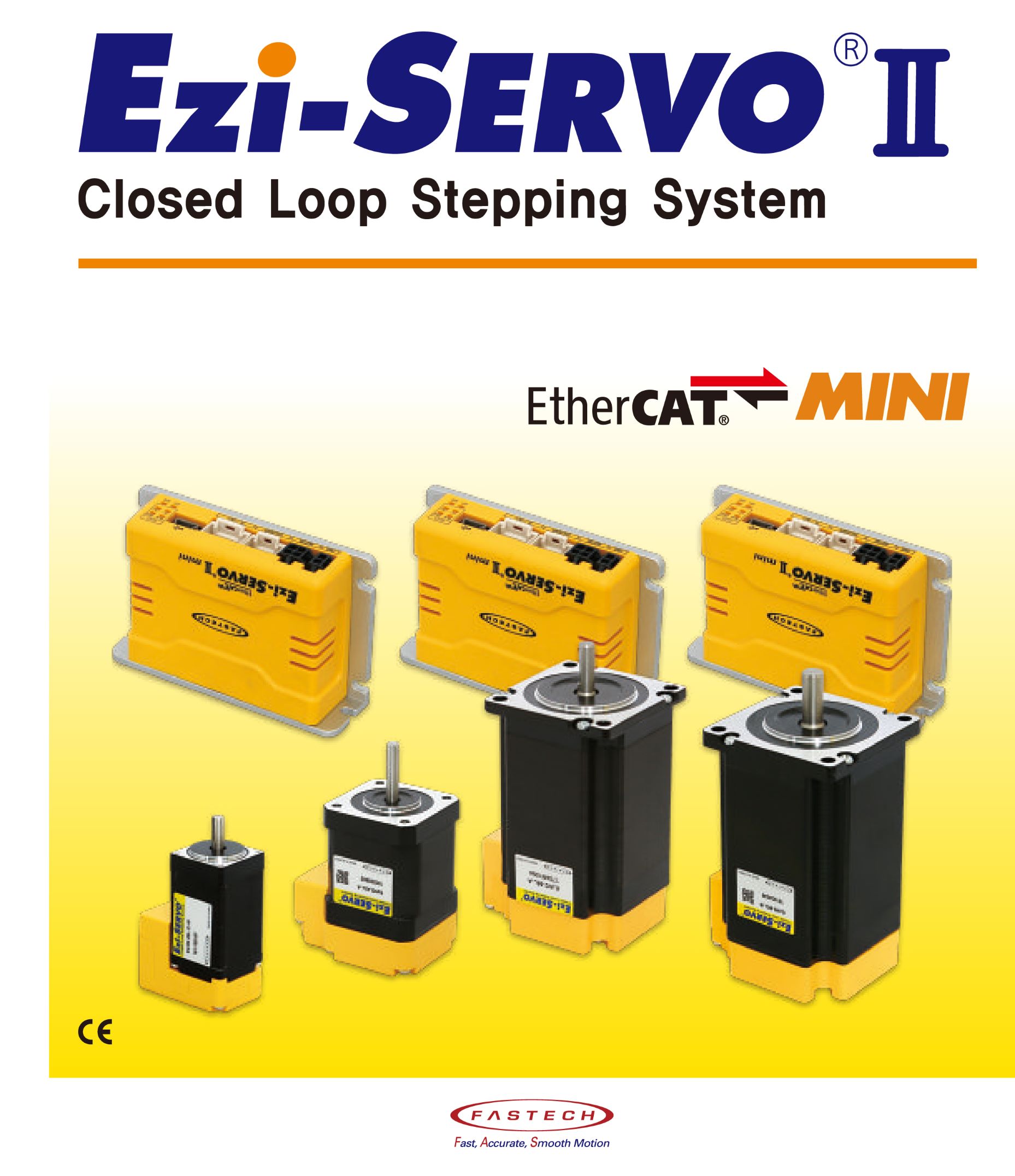 EtherCAT总线mini型驱动器-Ezi-SERVOII-MI-EC